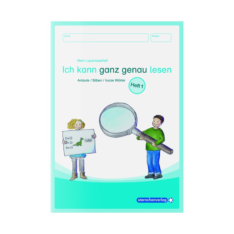 Ich kann ganz genau lesen