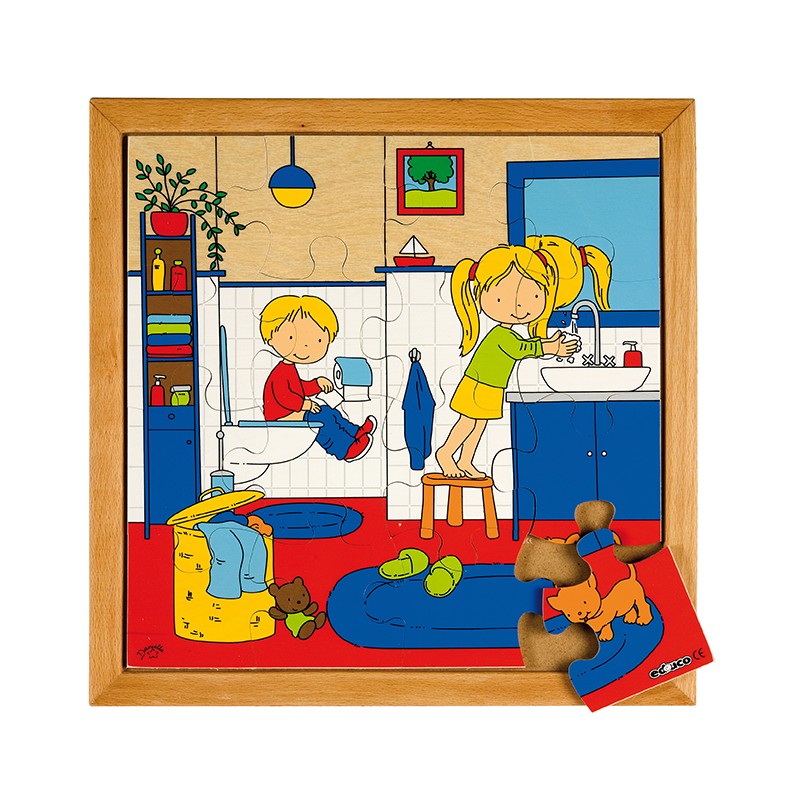 Hygiene puzzle - washing your hands