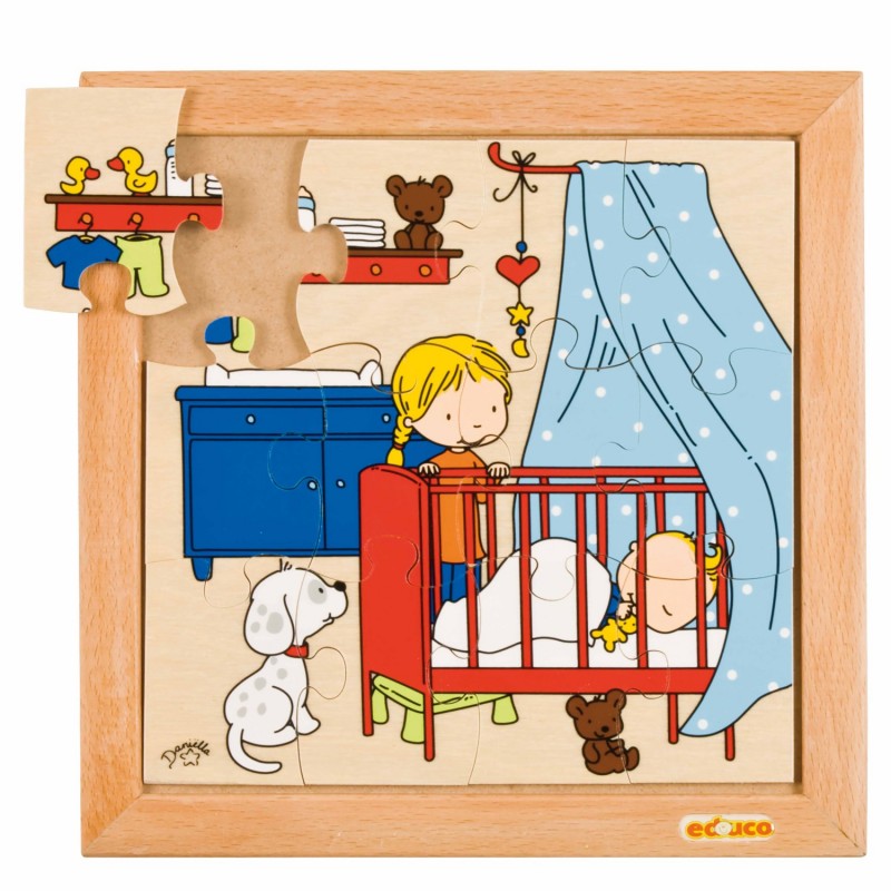 Baby puzzle - sleeping